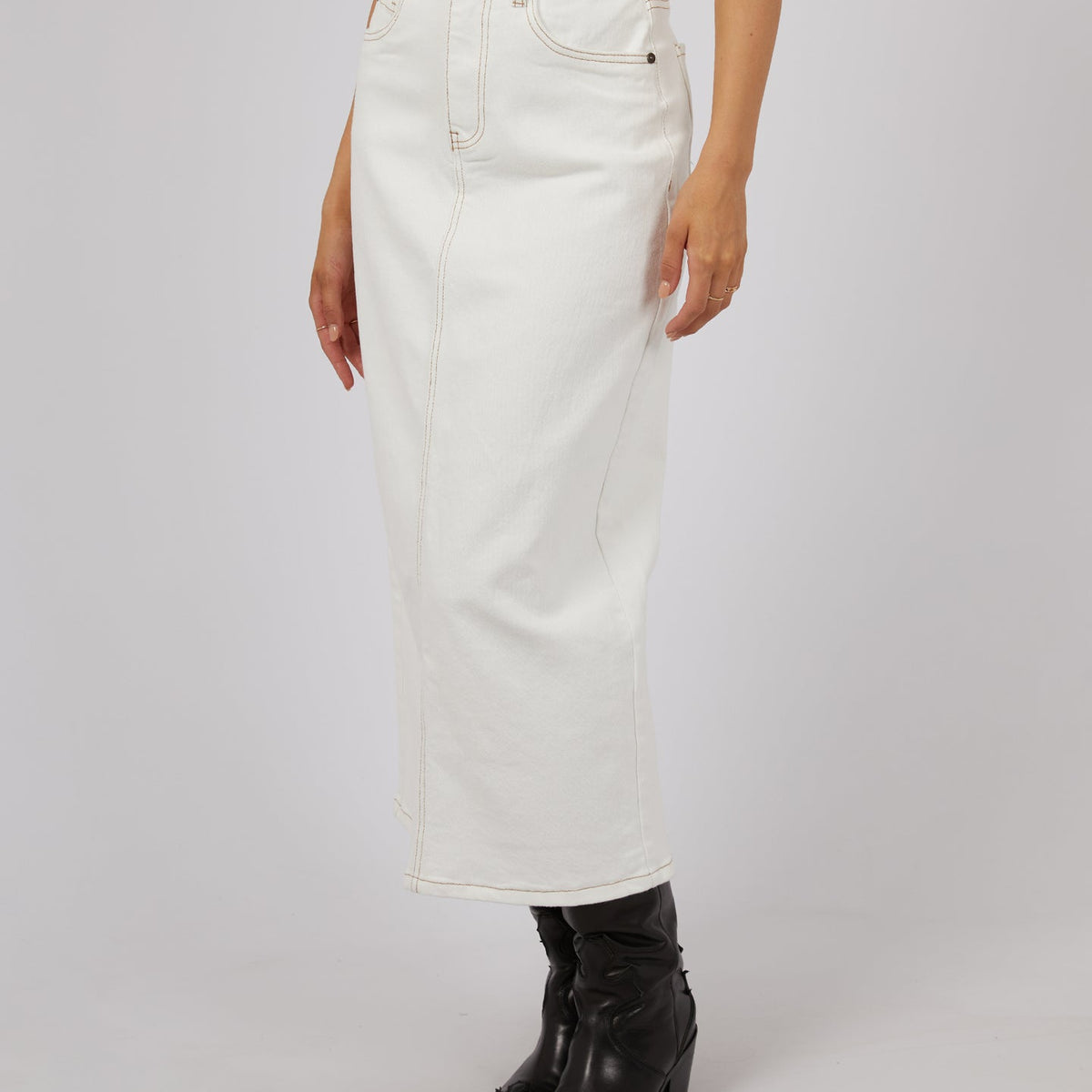 All about Eve Ray Comfort Maxi Skirt - Vintage White – Spoilt Boutique