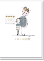 i candy Fathers Day Card - Five Star Dad – Spoilt Boutique