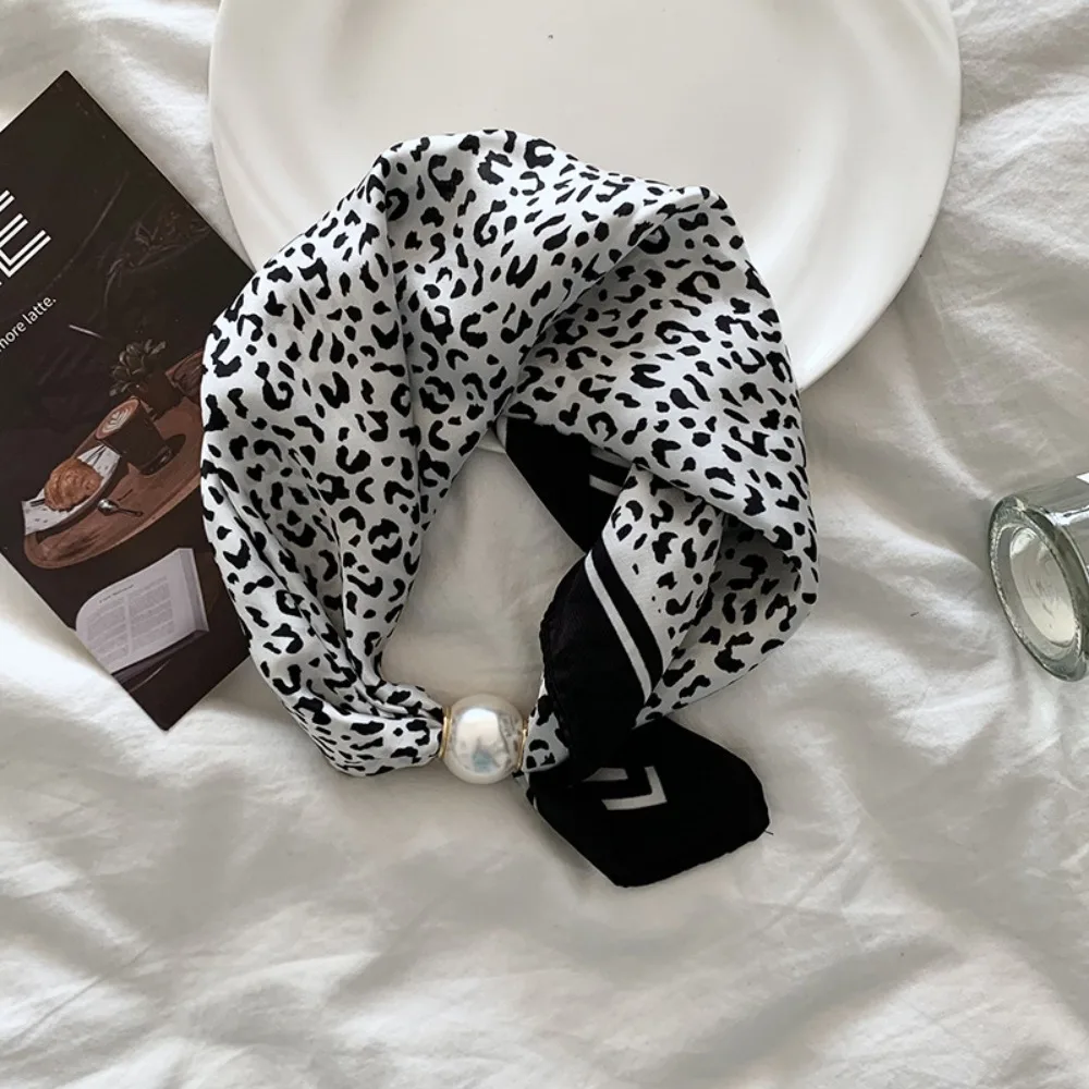 Fresh Accessories Neck Scarf - Pearl Leopard – Spoilt Boutique