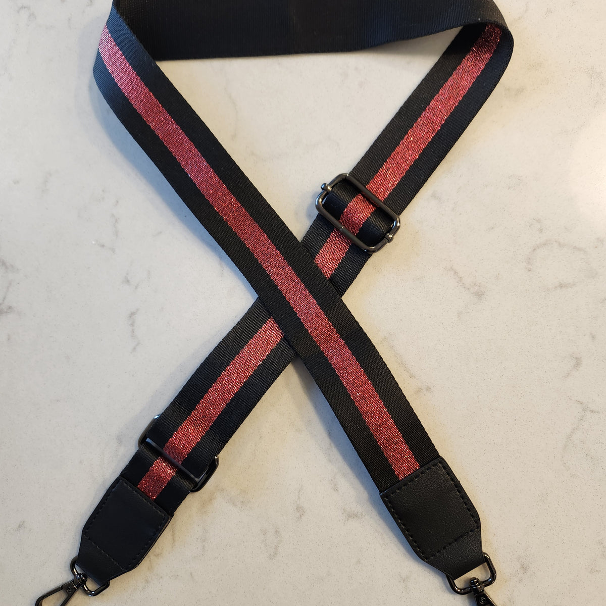 Fresh Accessories Bag Strap - Black Red – Spoilt Boutique