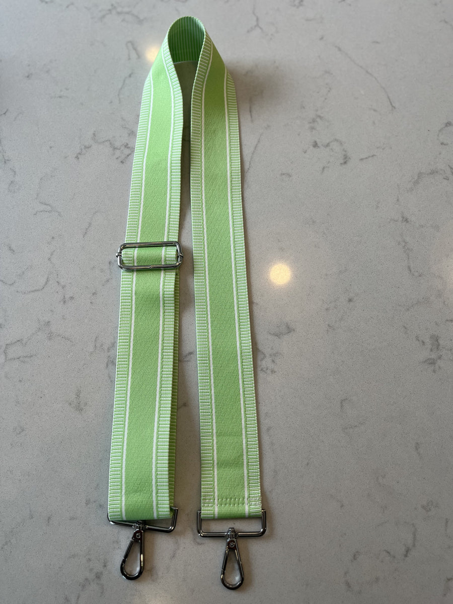 Fresh Accessories Bag Strap - Lines Lime – Spoilt Boutique